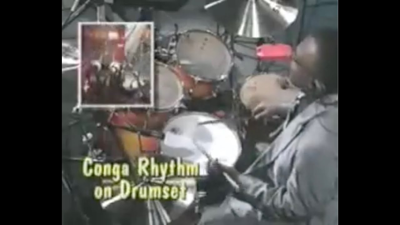 José Luis “Changuito” Quintana - Songo Conga Rhythm On Drumset - YouTube
