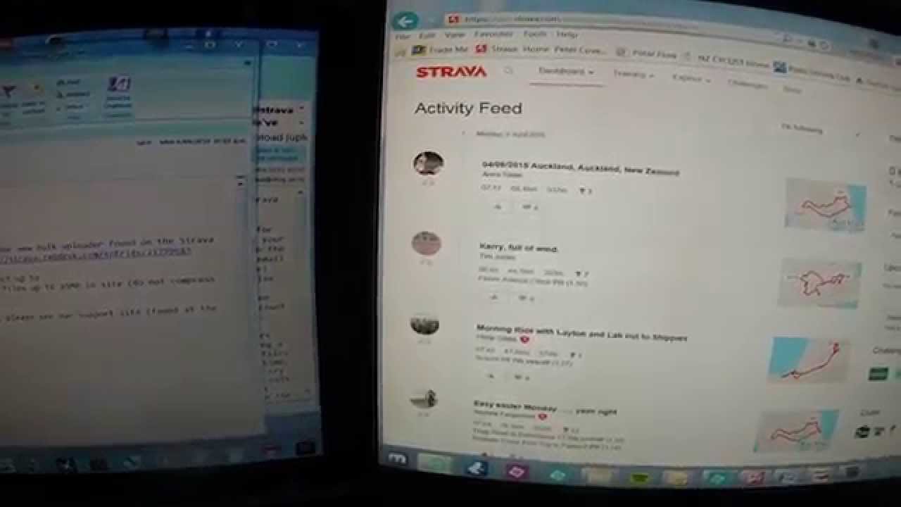 Strava Upload of Polar tcx File - YouTube