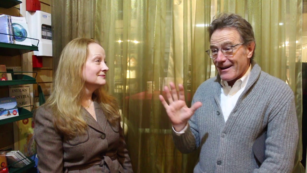 Bryan Cranston with Susan Wands at Watkins Books - YouTube