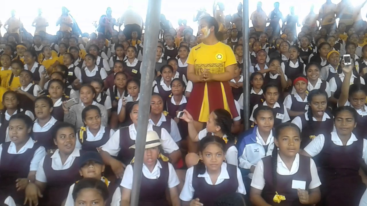Tonga High School Cheers Sports 2017 (Part 13) - YouTube