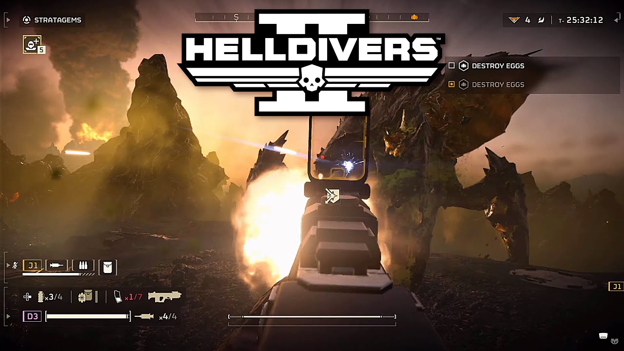 HELLDIVERS 2 | Ep.05 | PS5 60 fps | Insane Alien Bug Extermination Action Packed Gunplay! - YouTube