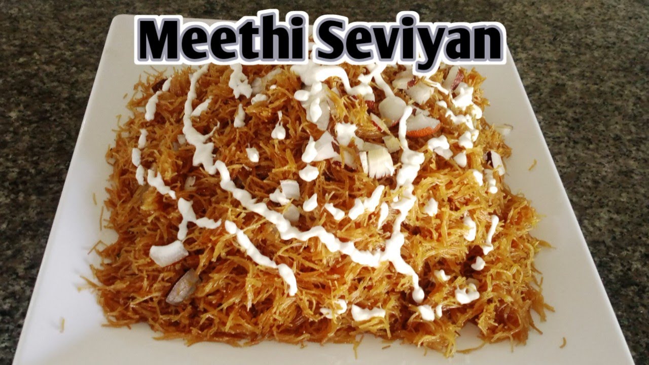 Popular Eid Dessert Sukhi Meethi Seviya | Meethi seviyan Recipe ...