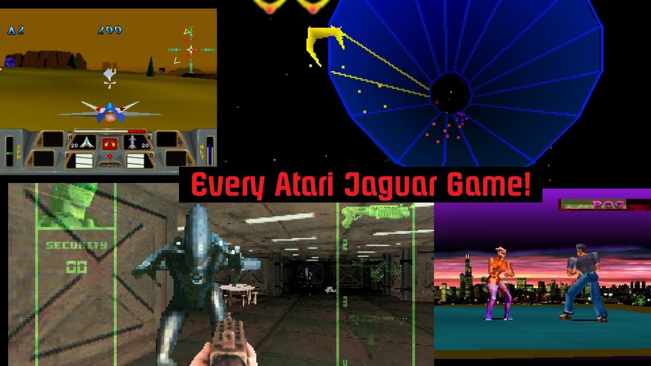 Every Atari Jaguar Game! - YouTube