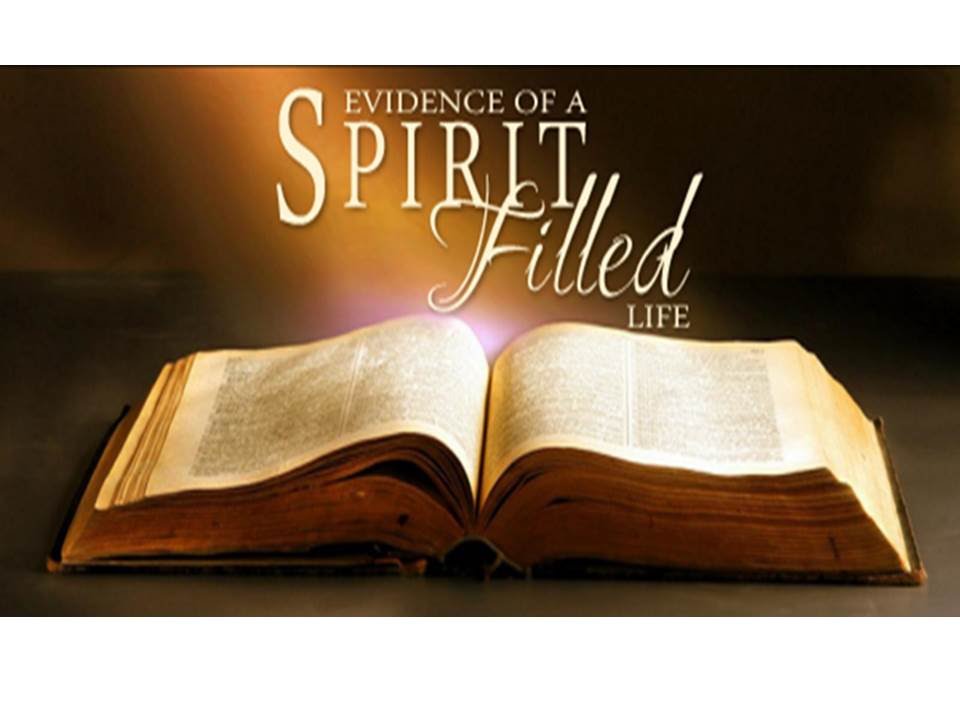 Evidence of a Spirit filled life - YouTube