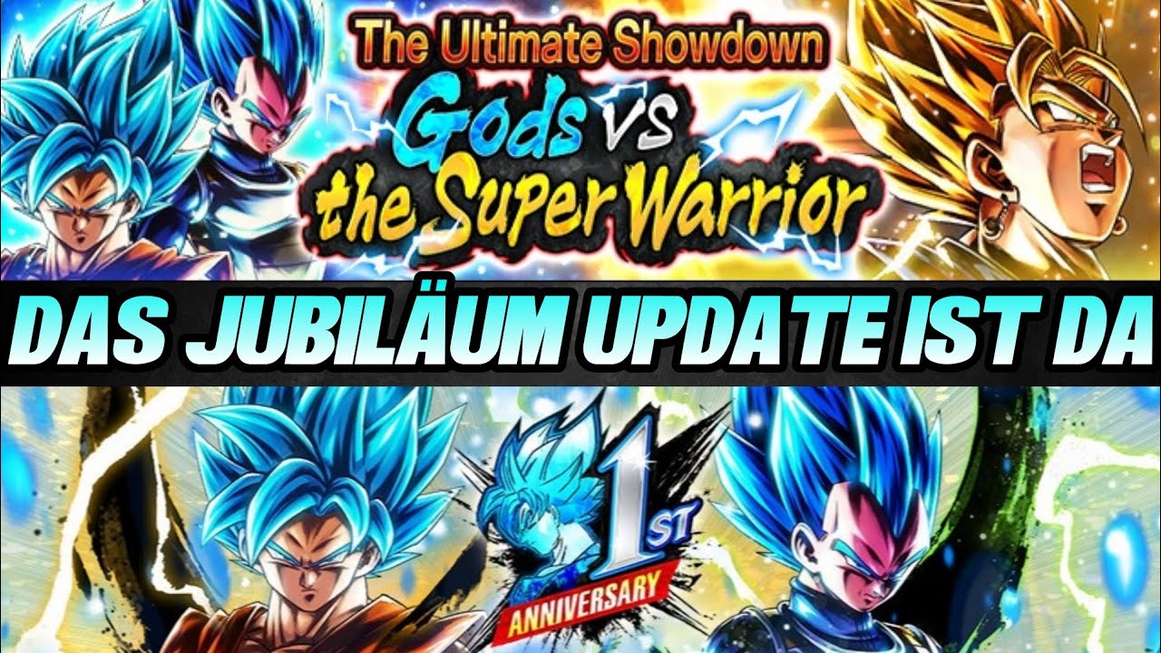 DBL UPDATE - DAS Jubiläum Update! SSB, Level 3000, SSJ Vegetto & VIEL ...