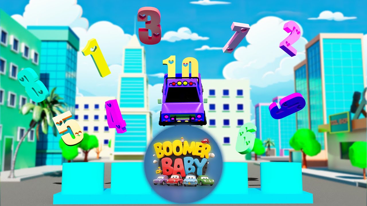 123_song_one_two_three @Boomer Baby Nursery Rhymes & Kids Songs # ...