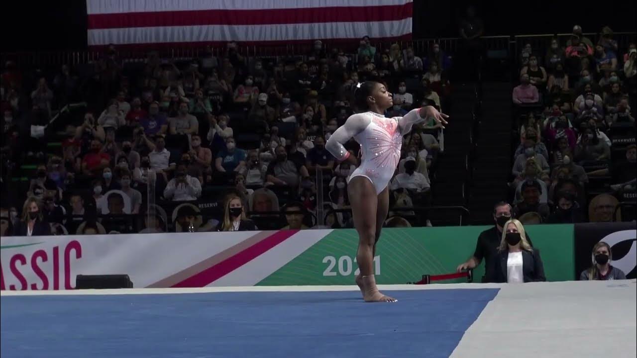 Simone Biles Dream Comeback Floor routine For 2023 ( Paris ) - YouTube
