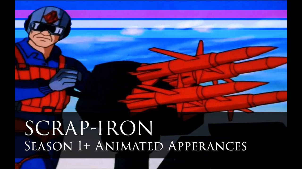 Scrap-Iron Season 1+ G.I. Joe Appearances Compilation - YouTube
