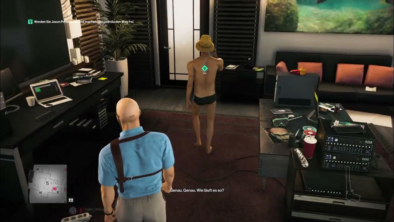 Hitman 2 letz give Ljudmila Vetrova a shocking experience - YouTube