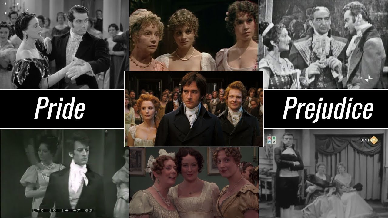 Darcy and Bingley comes to Meryton ball - Pride & Prejudice (1940,1957 ...