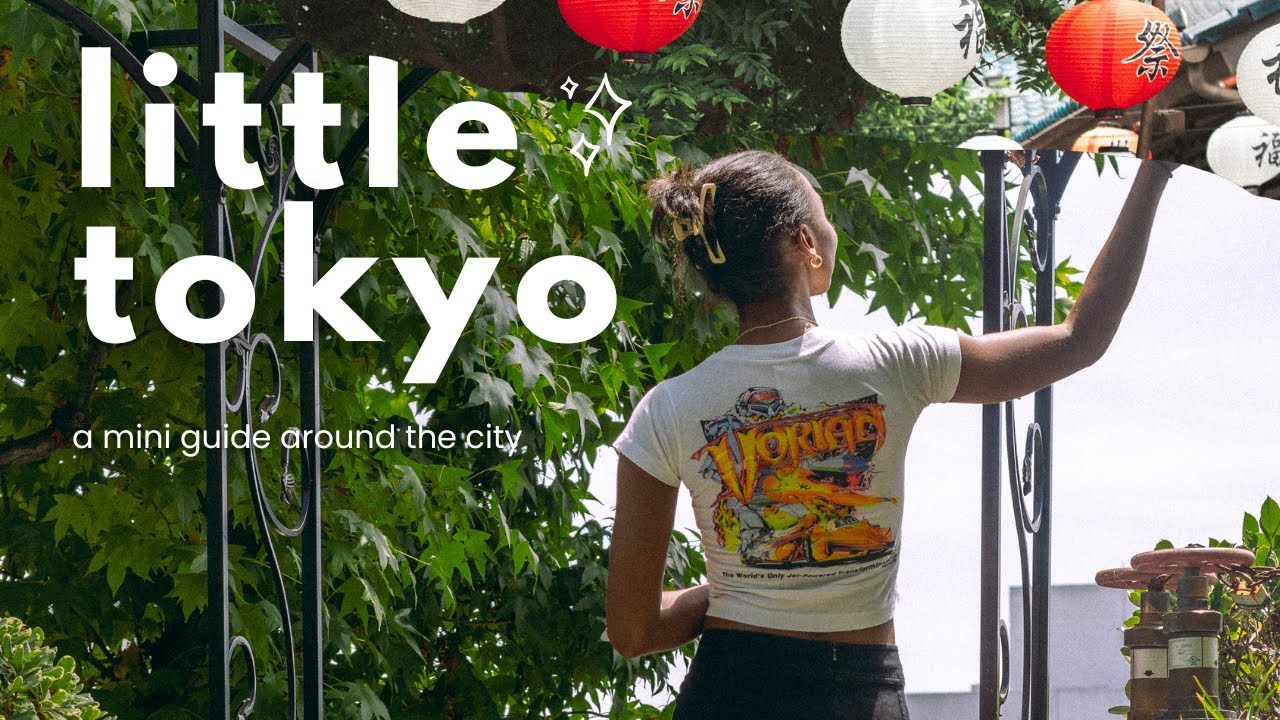 Exploring Little Tokyo: a mini guide - YouTube