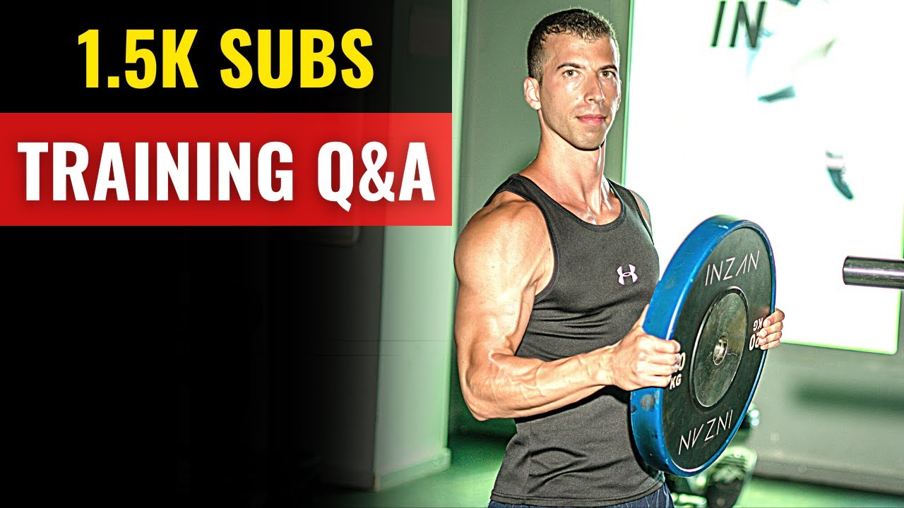 1.5K Q&A! (Bench Press Plateaus? Deep vs Shallow Squats? In-Season ...