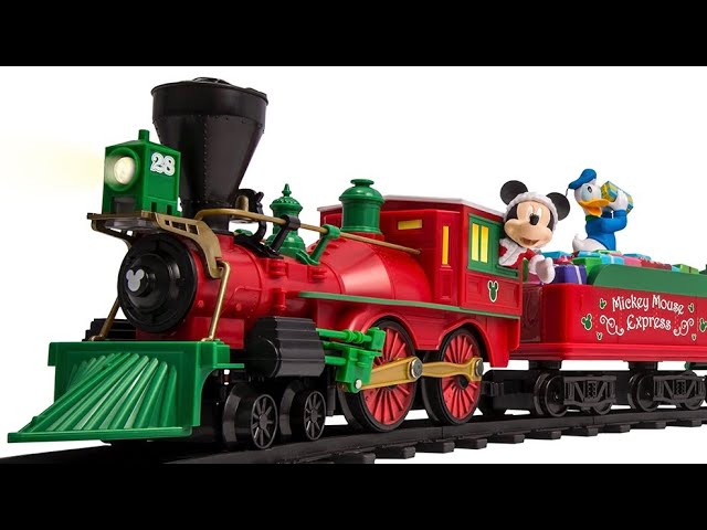 Mickeys Holiday Express Train Lionel Disney Lionel Mickey's Holiday