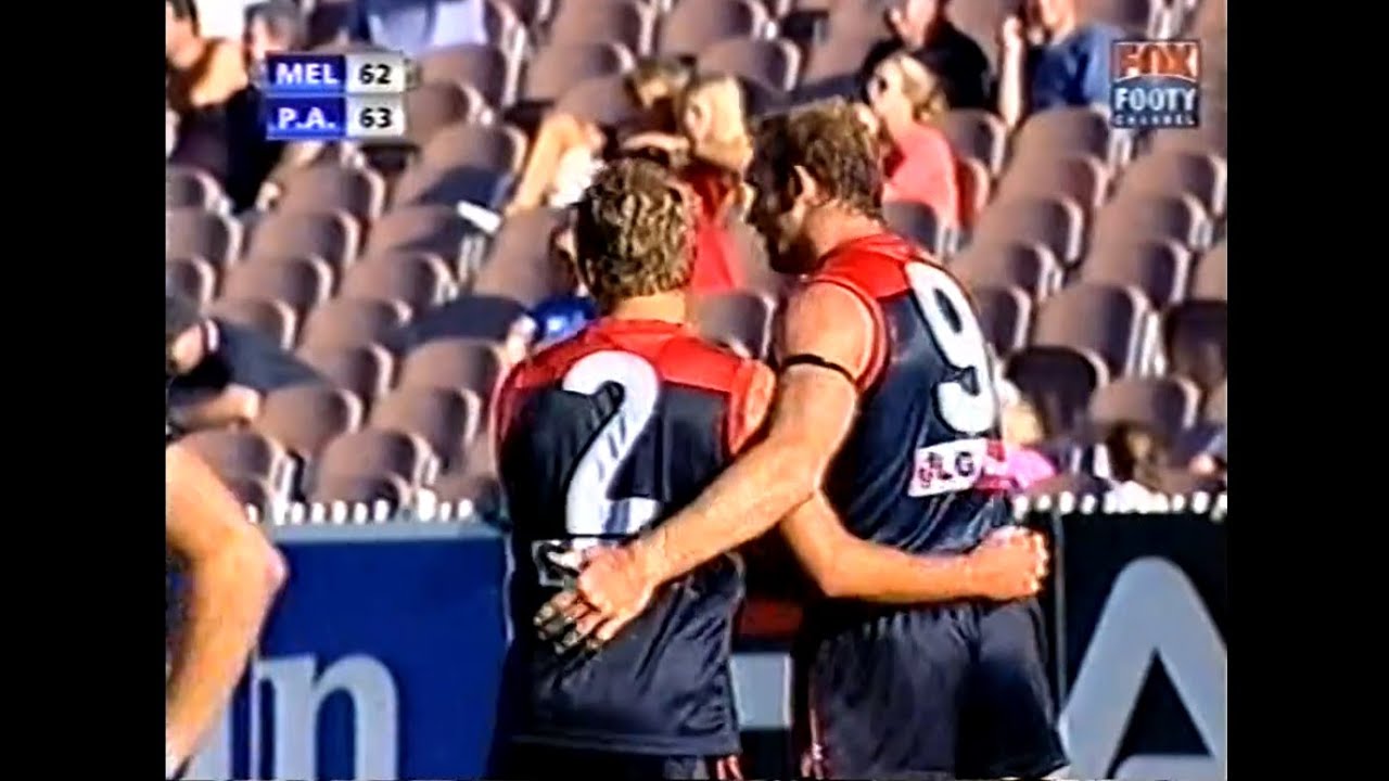David Neitz - Melbourne - 4 goals v Port Adelaide - 2002 Round 2 - MCG ...