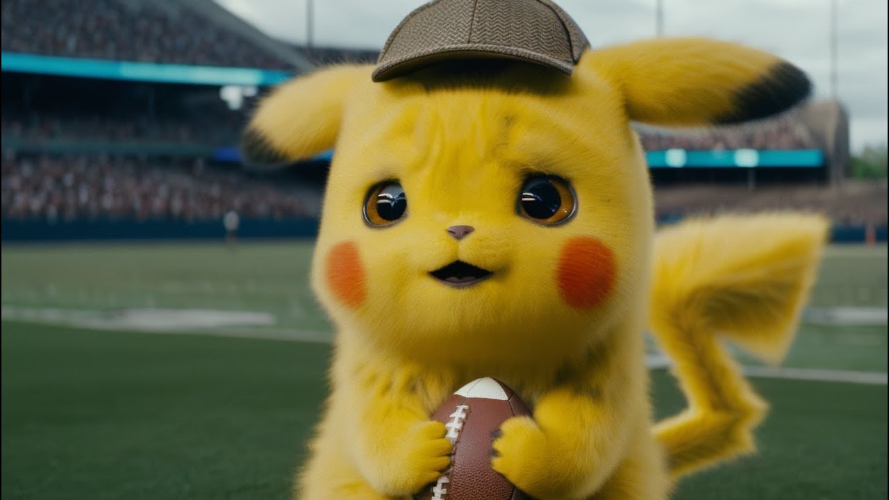 Pikachu's Super Bowl - The 49ers Verses The Chiefs - YouTube