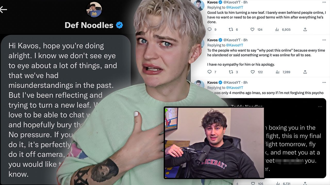 Def Noodles BEGS For Forgiveness - YouTube