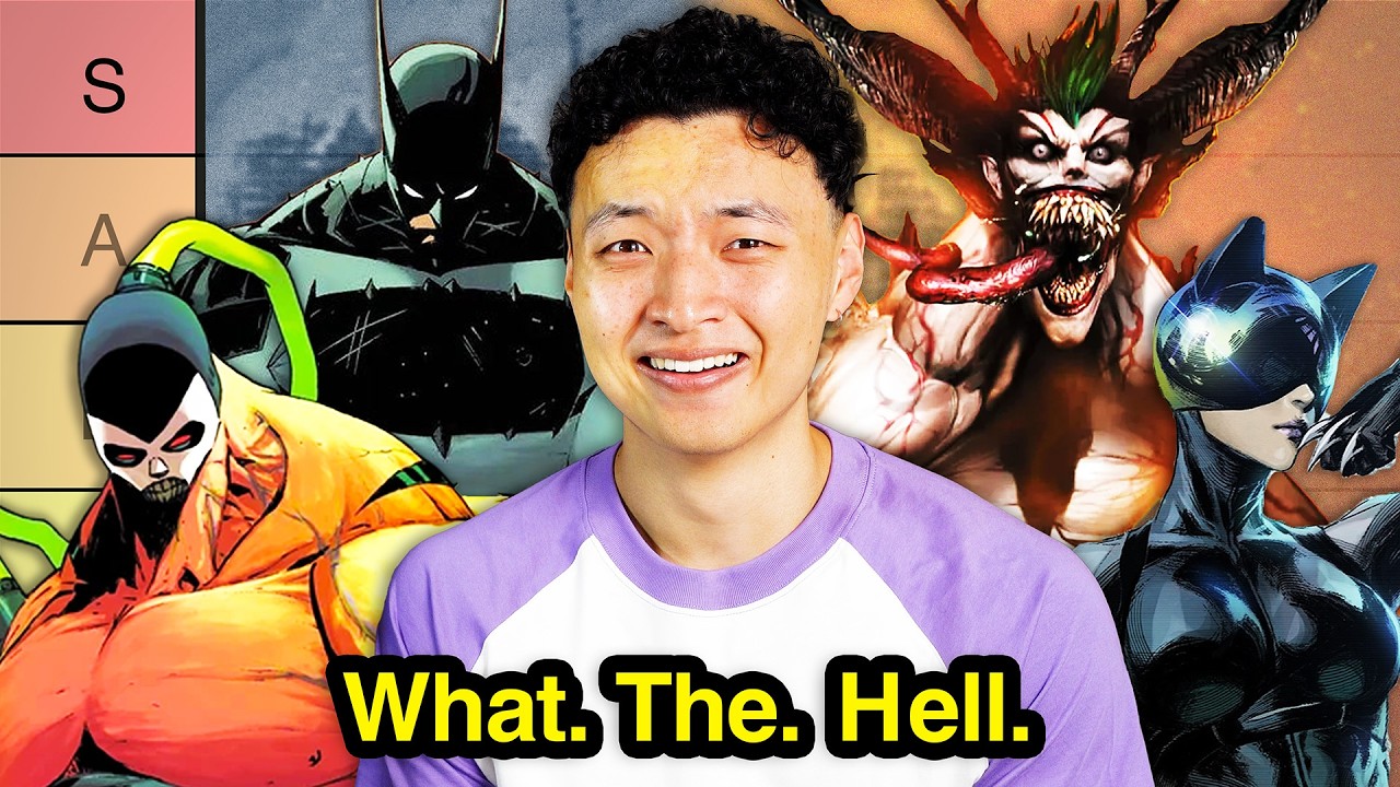 Ranking Every Absolute Batman Character Design - YouTube