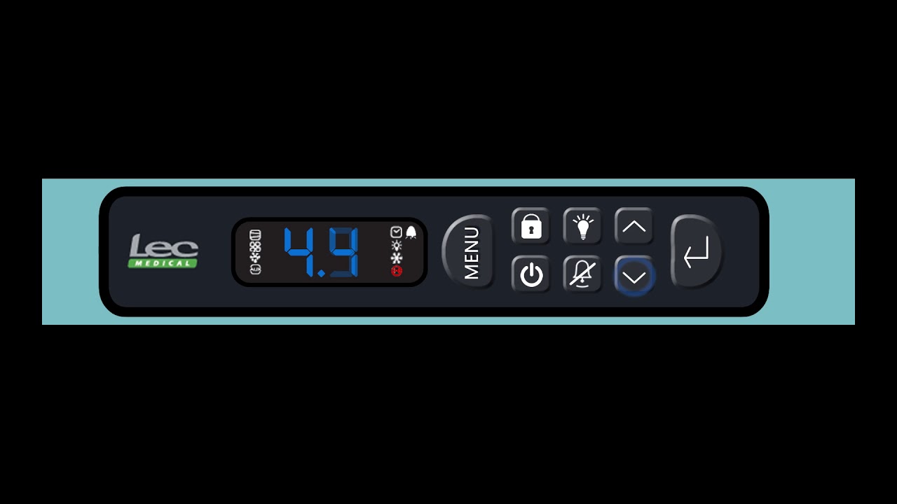 How To Use Your LEC Medical Controller Control Range How to change the ...