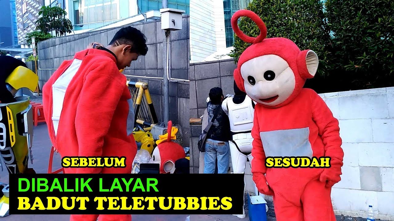 Di Balik Layar Badut Teletubbies. Behind the Scene Teletubbies - YouTube