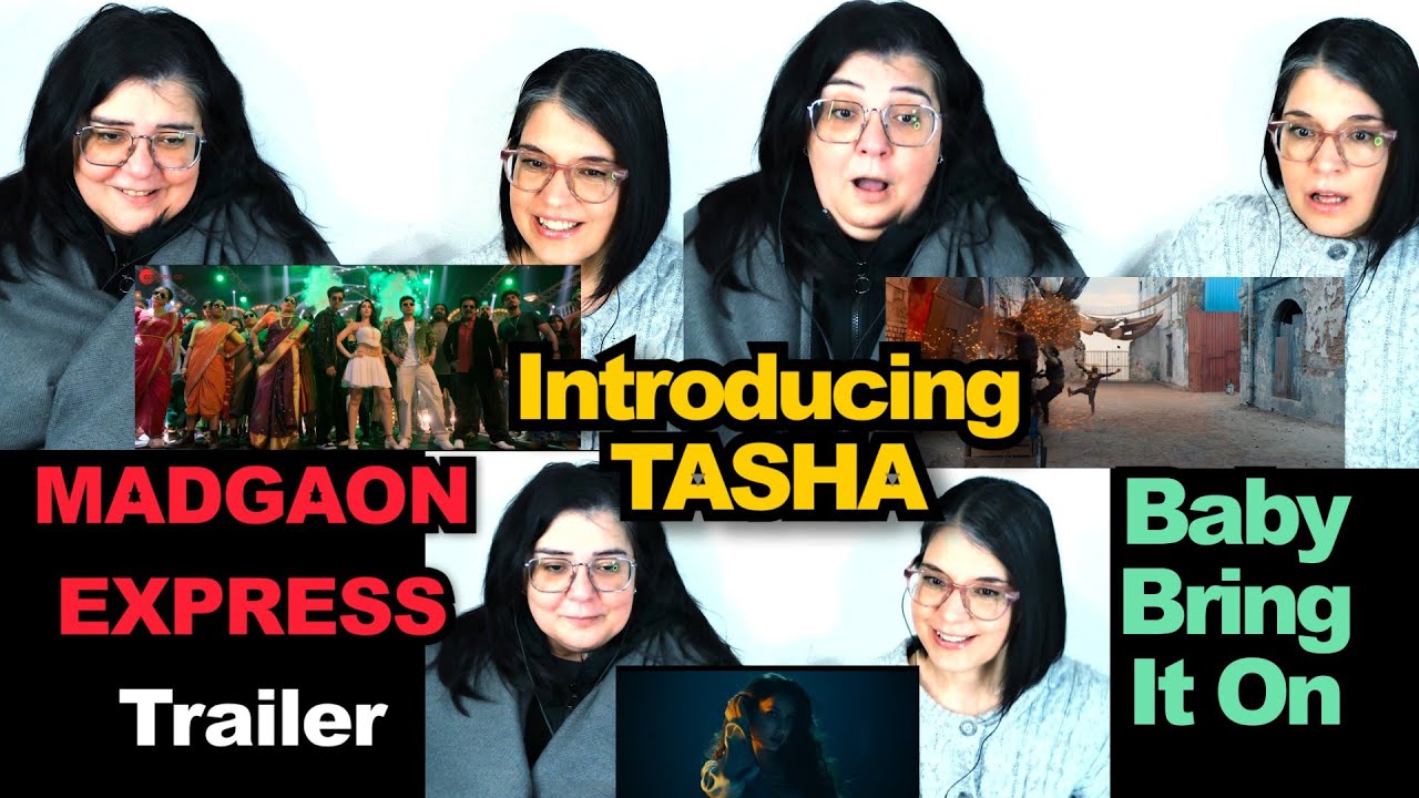 TEACHERS REACT | MADGAON EXPRESS Trailer + Introducing Tasha + BABY ...
