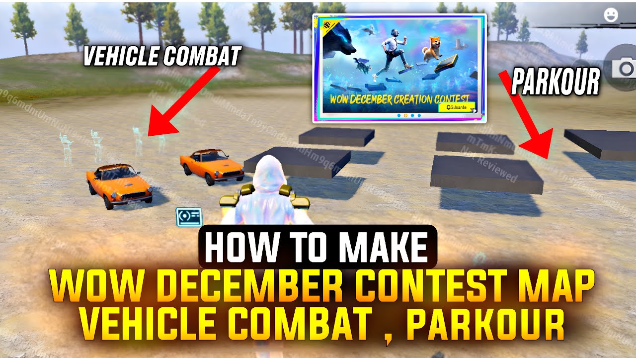 How To Make Wow December Contest Map | Wow December Contest Map Kese ...