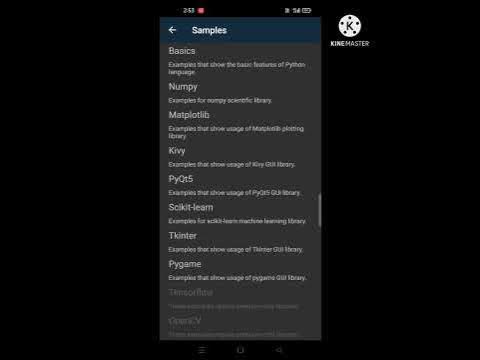 python code with pydroid3 - YouTube