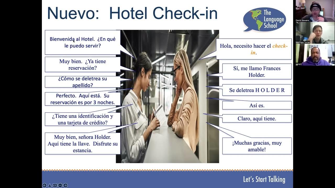 Spanish Foundations 1 Lesson 8 Part 2 Mateo 2022 - YouTube