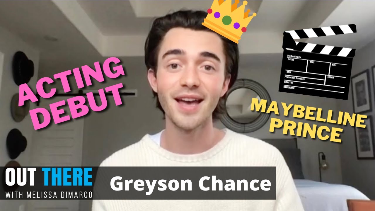 GREYSON CHANCE is taking a Chance on ACTING and NEW MUSIC | Maybelline ...