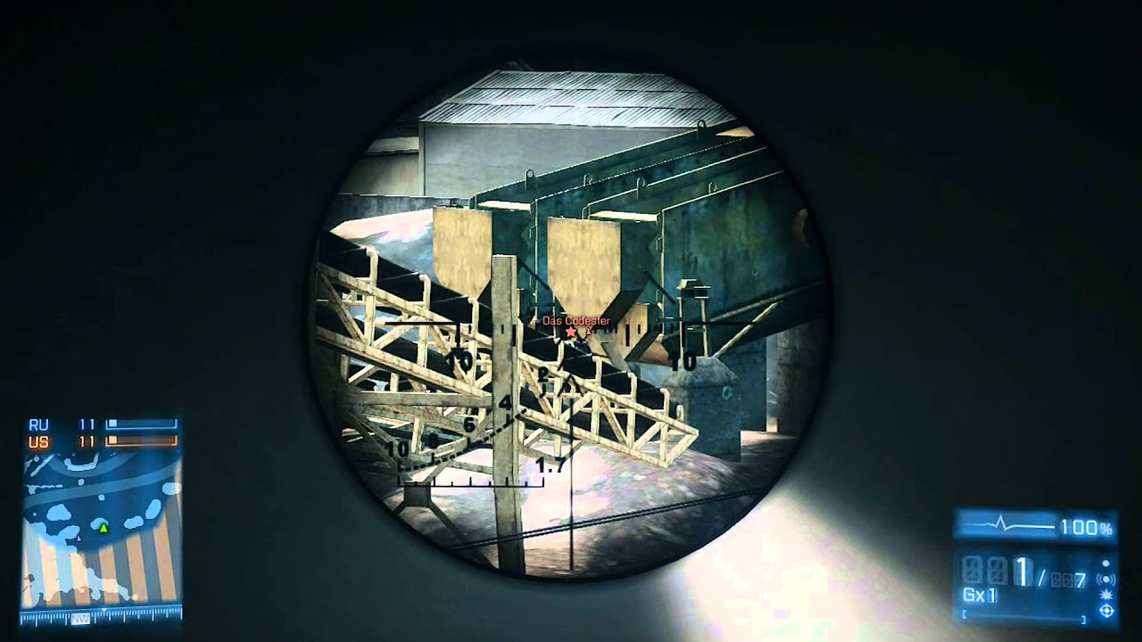 BF3 Counter Sniping with XBOW - YouTube