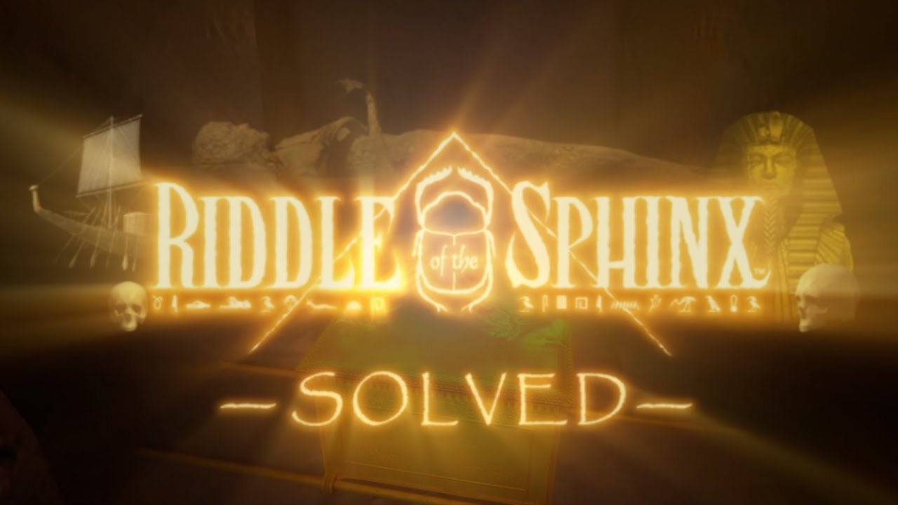 We SOLVED the Riddle of the Sphinx - Riddle of the Sphinx - Part 7 (END ...