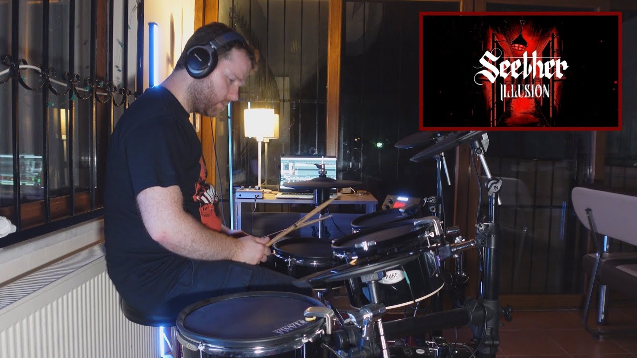 Seether - Illusion (Drum Cover) - YouTube