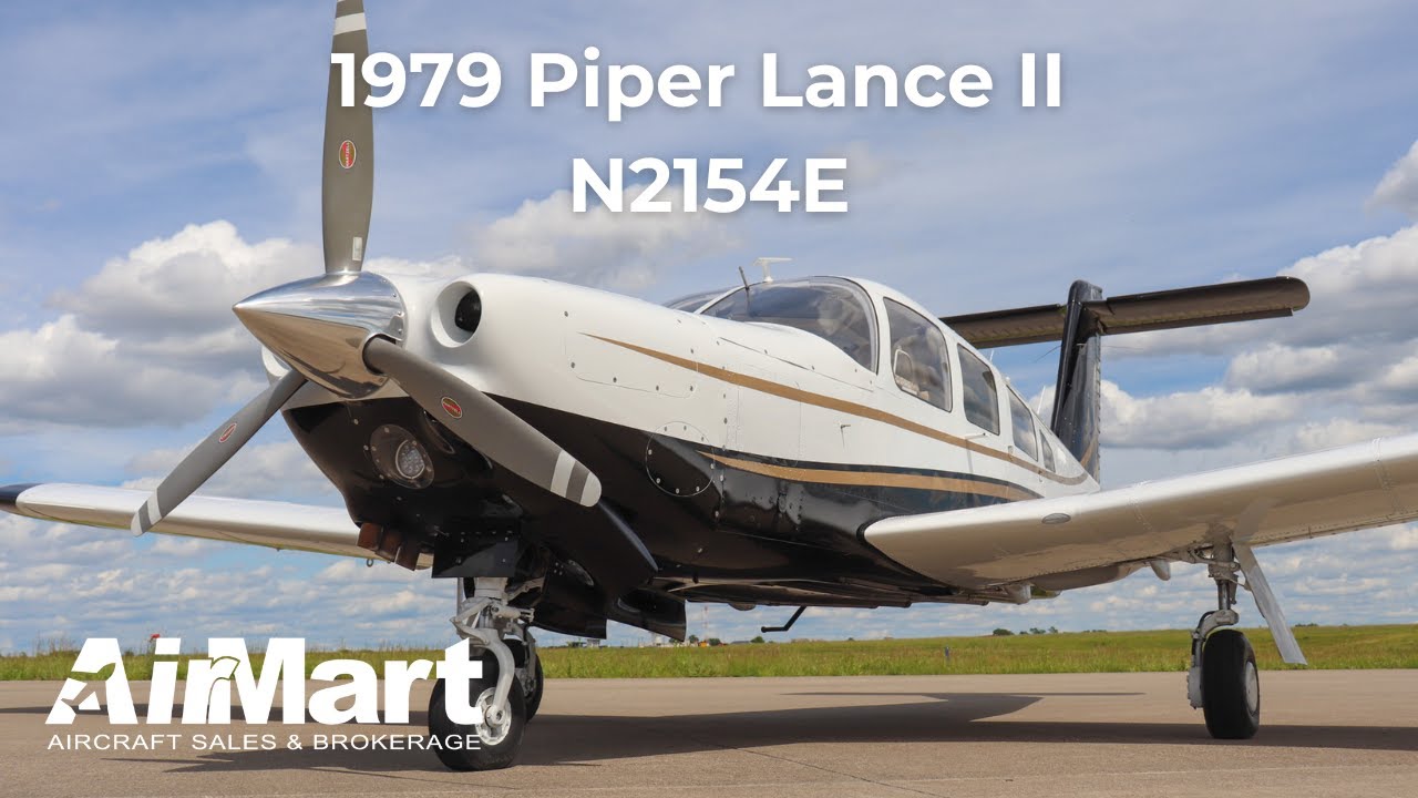 1979 Piper Lance II N2154E Walkthrough - YouTube