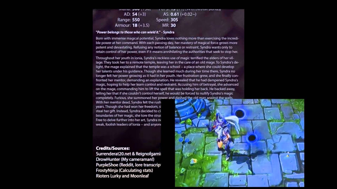 Syndra Abilities In-Game,Lore,Dance And Ect - League of legends ...