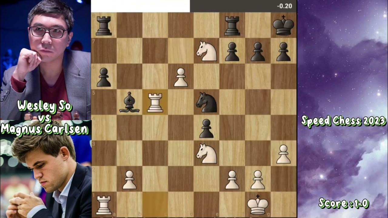 Magnus Carlsen vs Wesley So ||| Speed Chess 2023🔥🔥 - YouTube