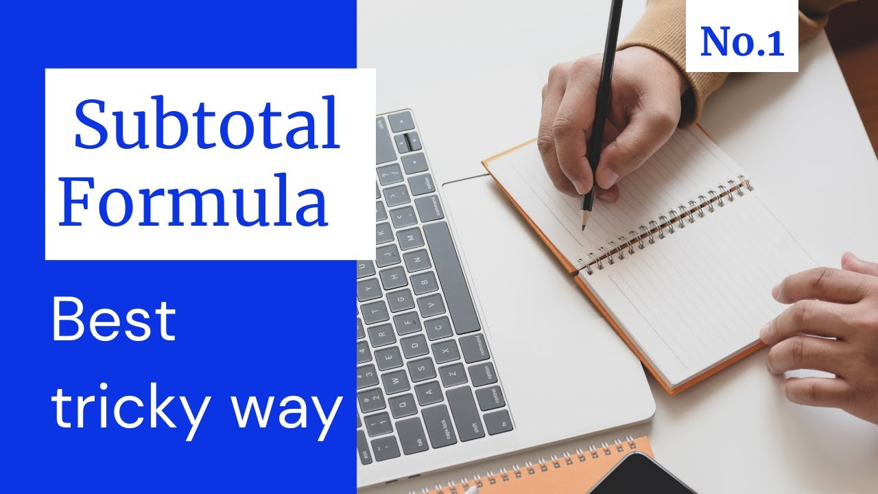 Excel 133 How To Use Subtotal Formula Calculate Net Salary Use Excel 133 How To Use Subtotal Formula Calculate Net Salary Use