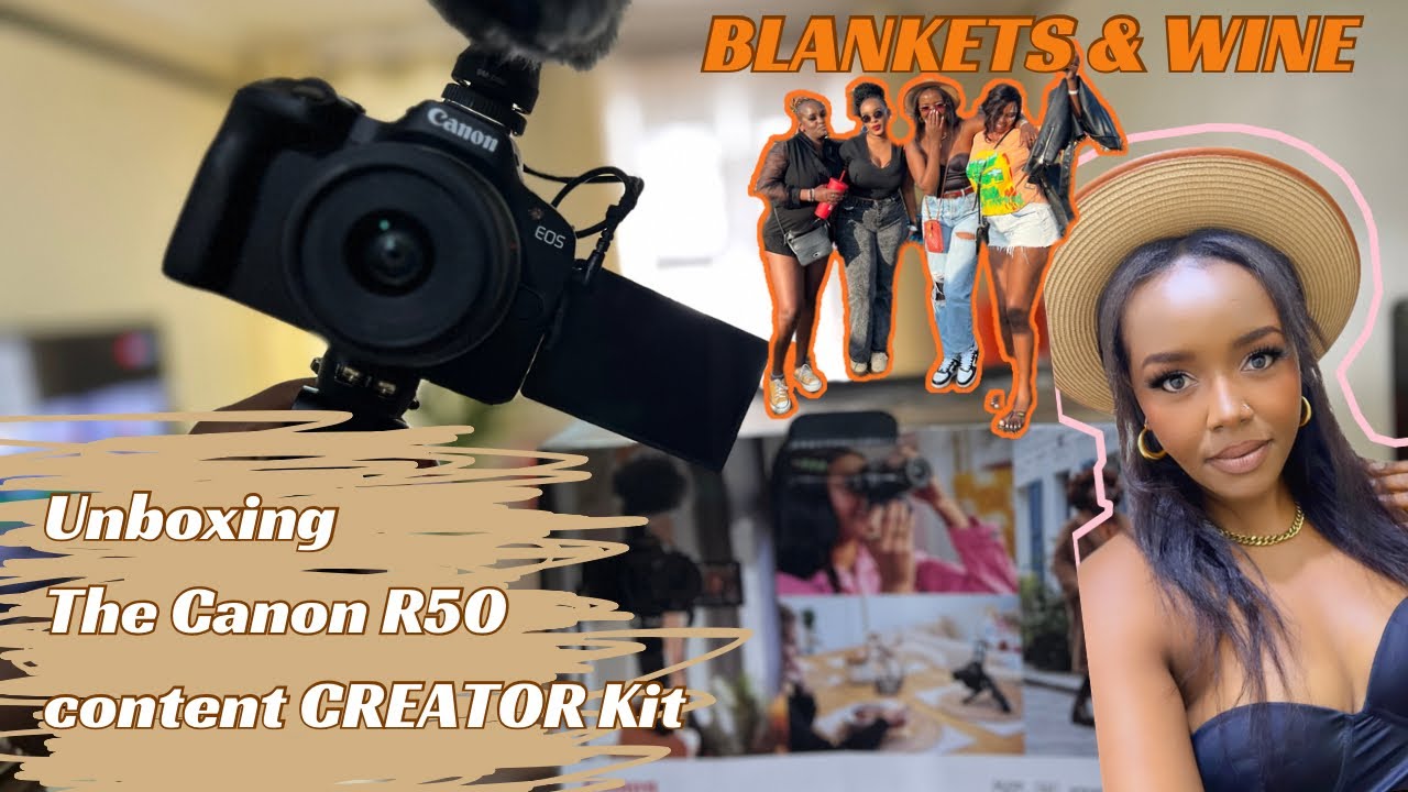 Unboxing The Canon R50| Football Charity | Blankets and Wines Kenyan ...