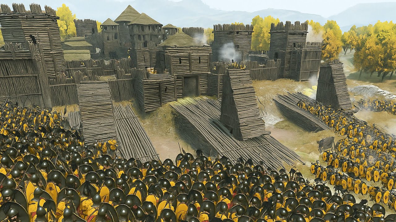 2000 Aserai vs 2000 Vlandians Castle Siege | Mount & Blade 2 Bannerlord ...