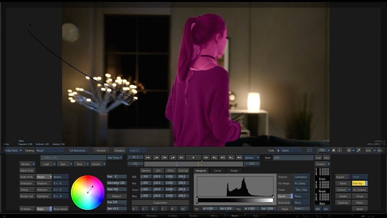 Demo Flame2020 - Part1of3 - AI Roto + AI Z Depth maps - YouTube