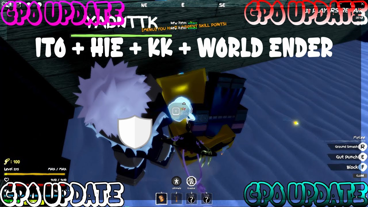 [GPO UPDATE] ITO + HIE + KK + WORLD ENDER | SEASON 5 | - YouTube