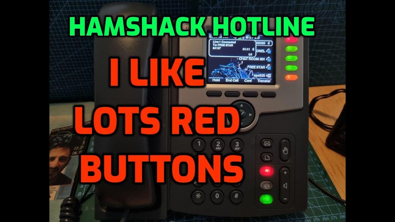 Hamshack Hotline - Red Lights - Cisco 525g - YouTube