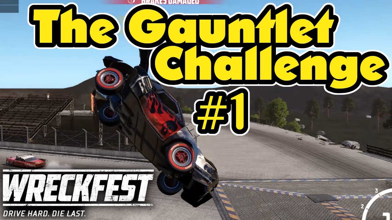 Introducing the Gauntlet Challenge! Wreckfest multiplayer - YouTube