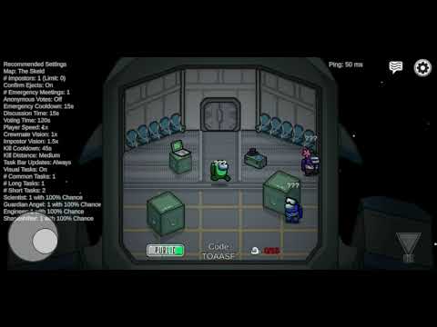 among us part 5 how to fortegreen color who name ??? - YouTube