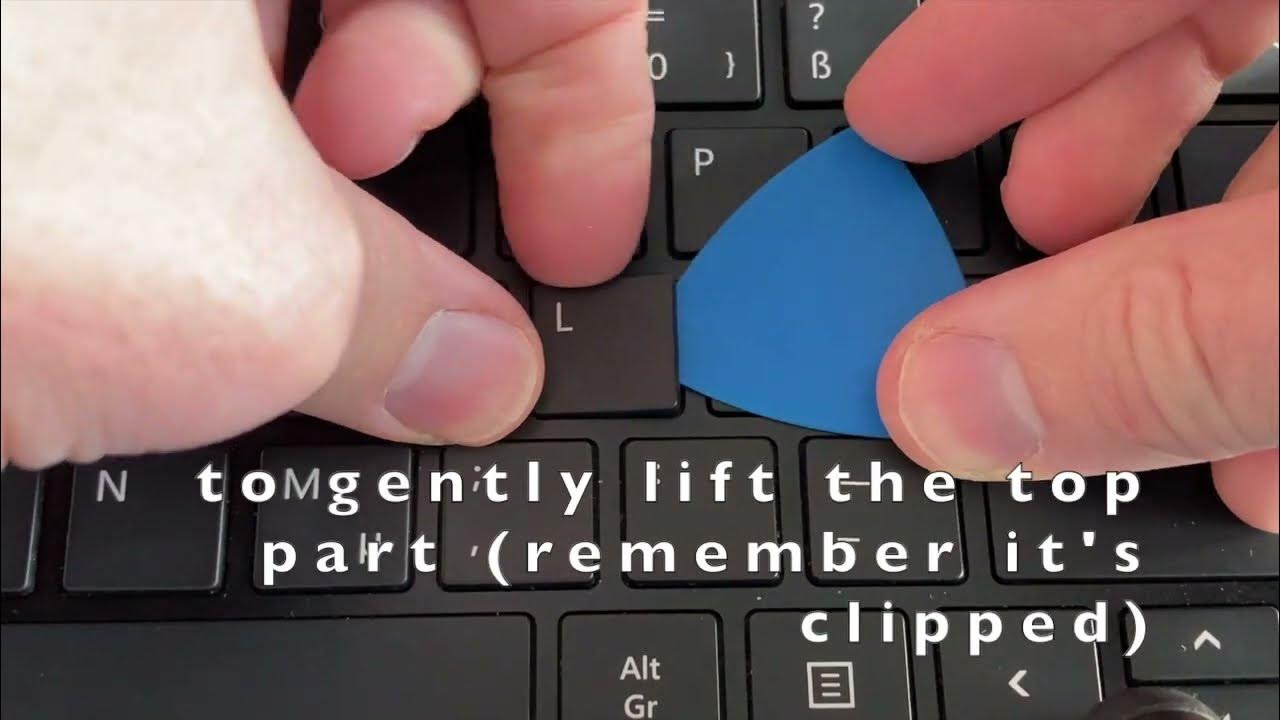 How to attach regular KEYS / KEYCAPS on Microsoft Surface Laptop 3. Gen ...
