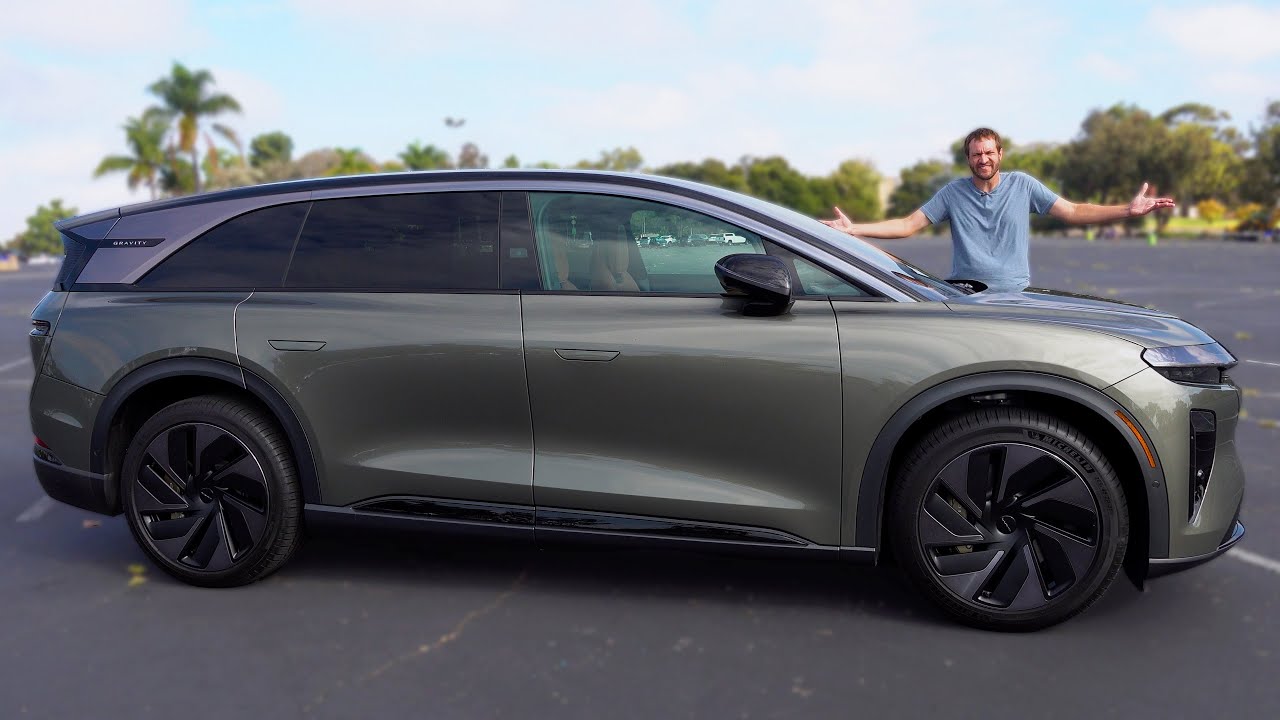 The 2025 Lucid Gravity Is the Coolest Minivan (SUV?) Ever Made - YouTube