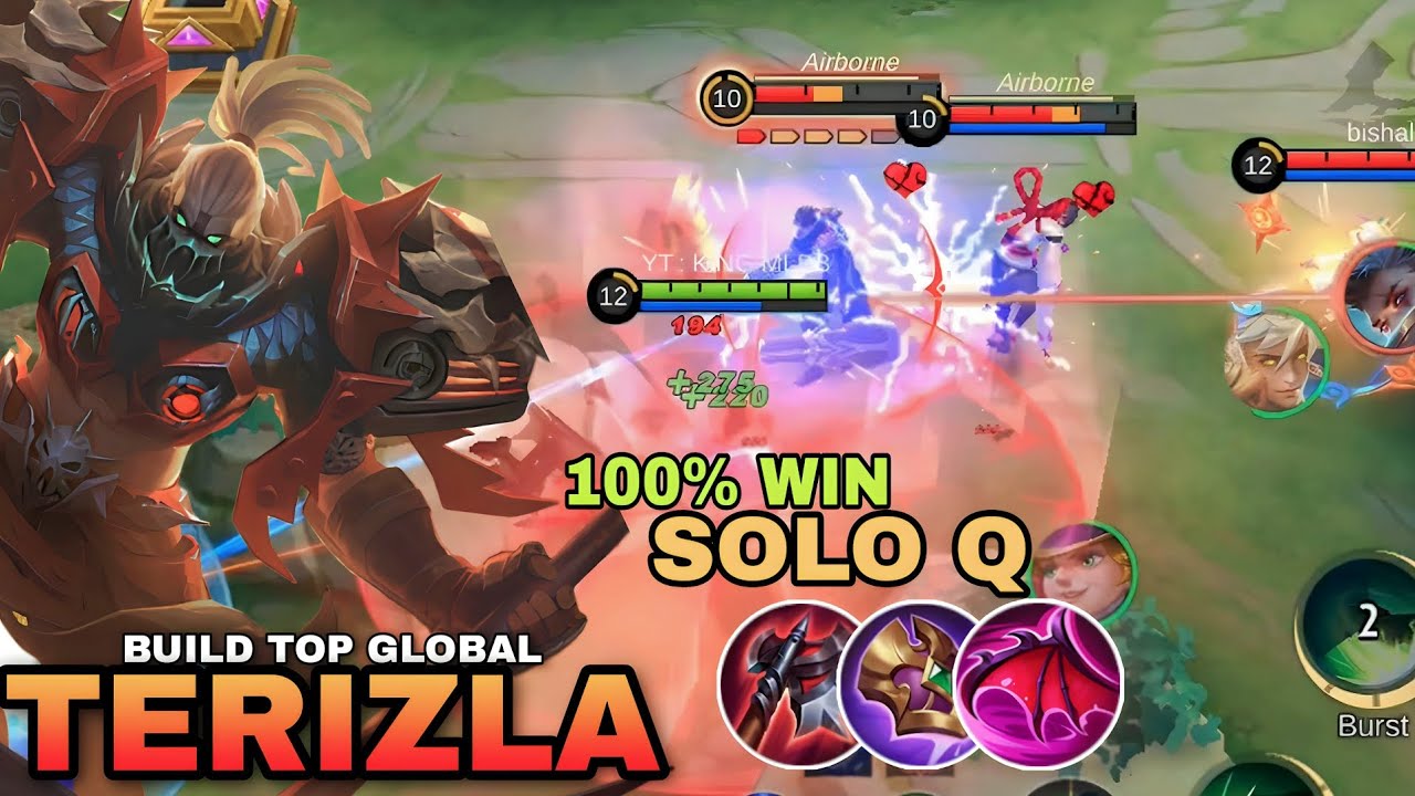 SOLO Q PLAYERS USE THIS TERIZLA BEST BUILD (You must try) BUILD TOP ...
