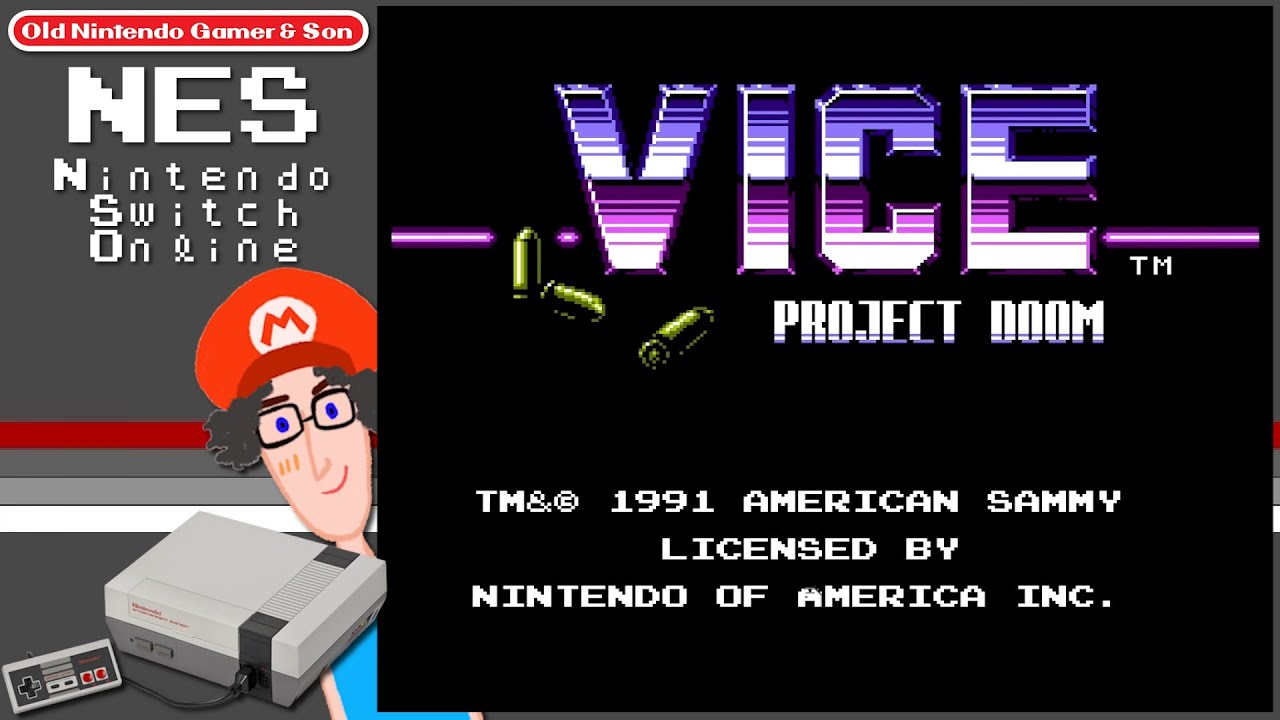 [Lee Plays] Vice: Project Doom - NES (NSO) - YouTube