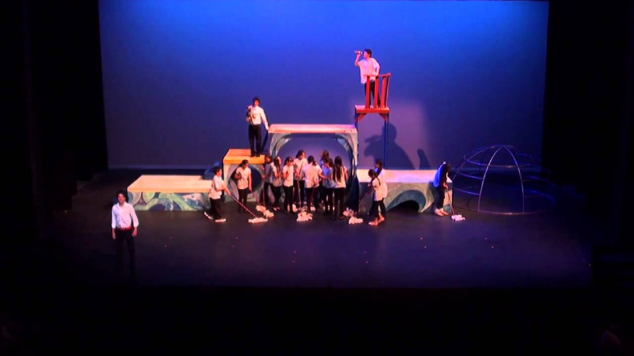The Little Mermaid, Jr. 2013 "Fathoms Below" - YouTube