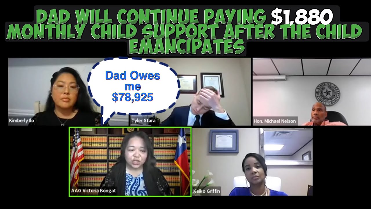 Dad Will Continue Paying $1,880 Monthly Child Support After the Child ...