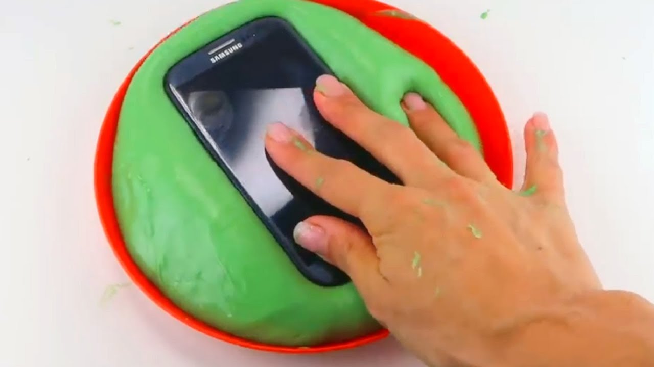 Making Slime Relax Video - Slime Phone Case - YouTube