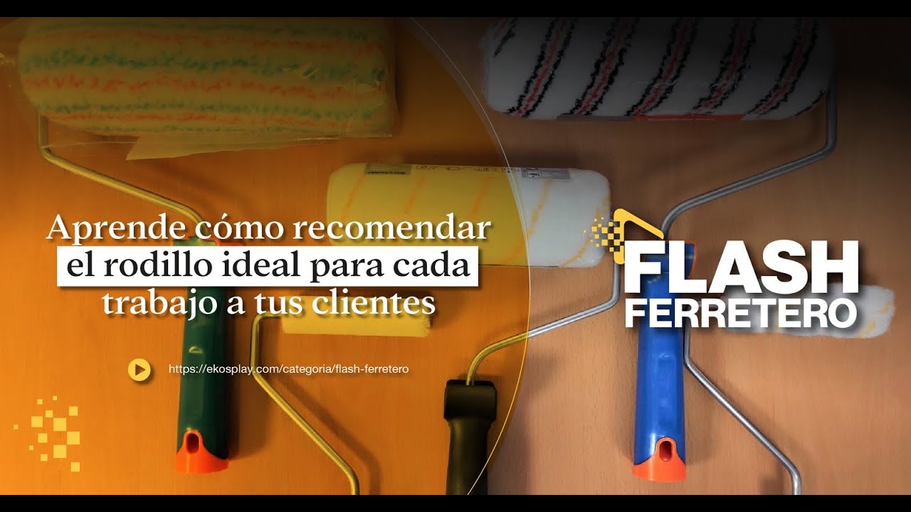 Aprende cómo recomendar el rodillo ideal para cada trabajo a tus ...